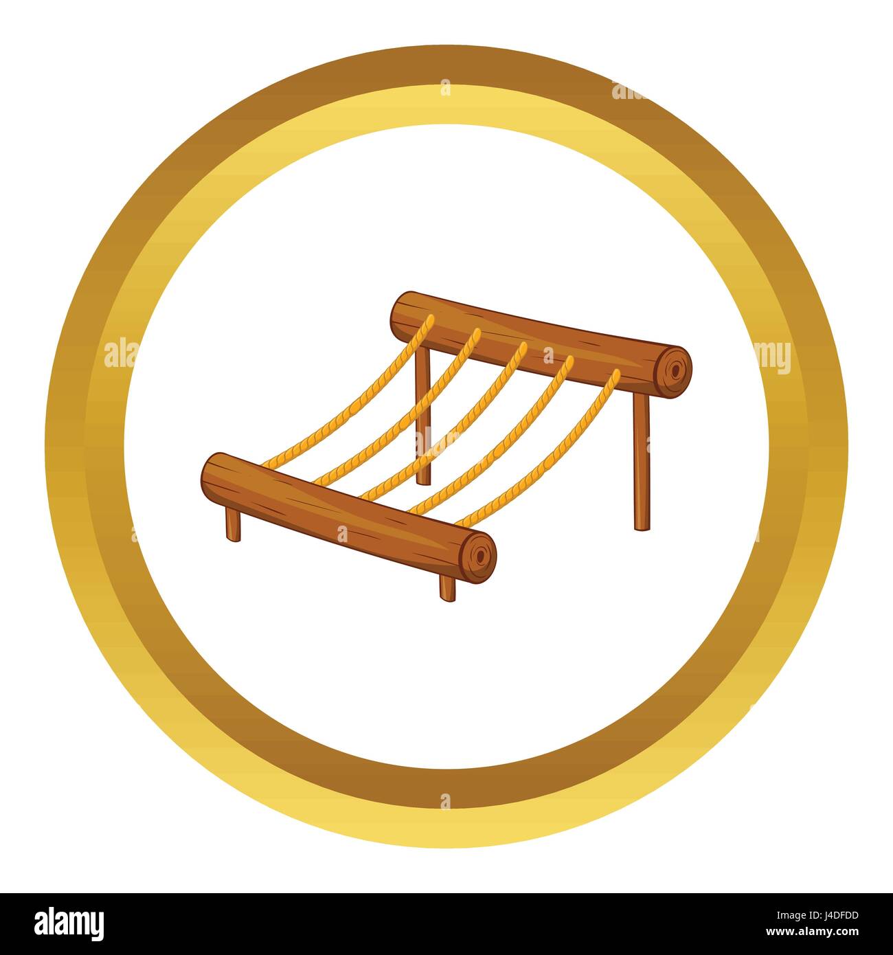 Children rope ladder vector icon Stock Vector Image & Art - Alamy