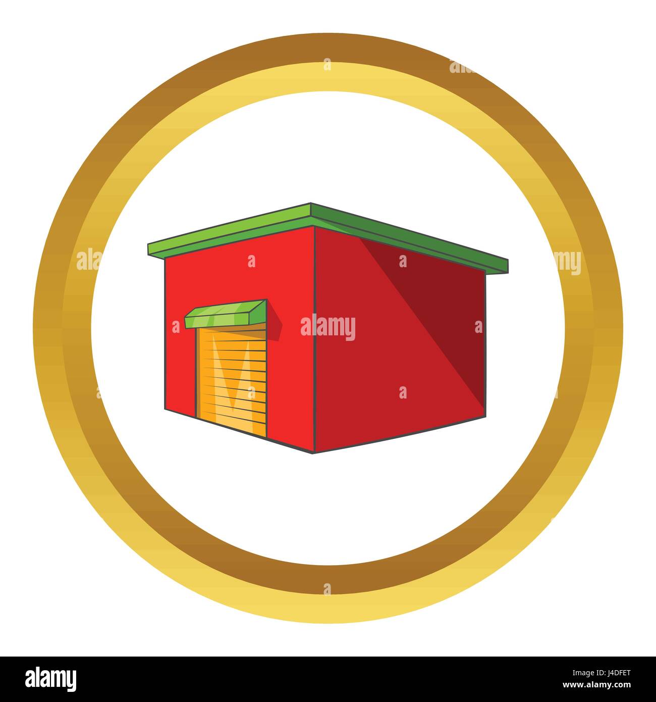 Beer warehouse vector icon Stock Vector Image & Art - Alamy