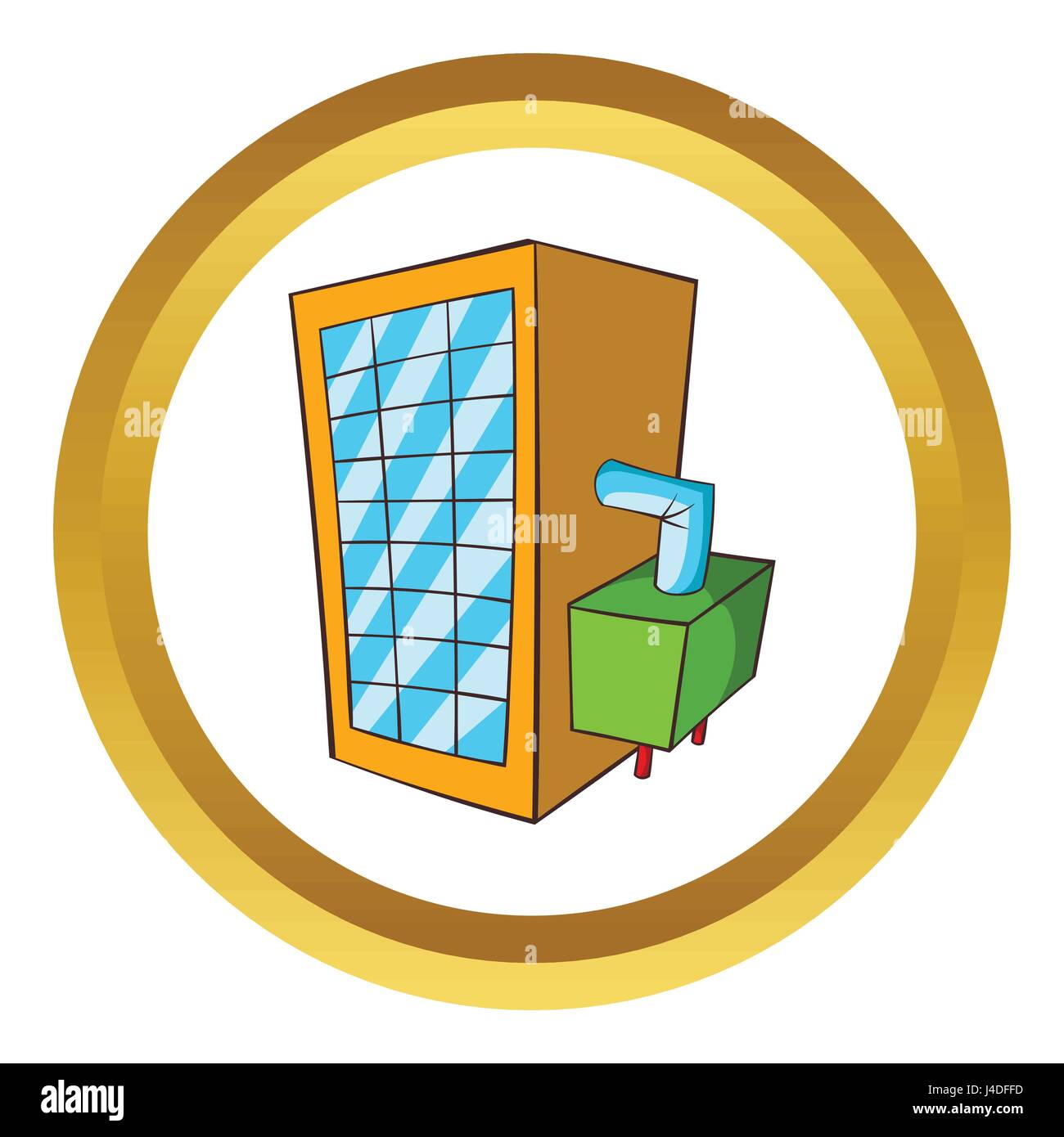 Machine spilling beer vector icon Stock Vector Image & Art - Alamy