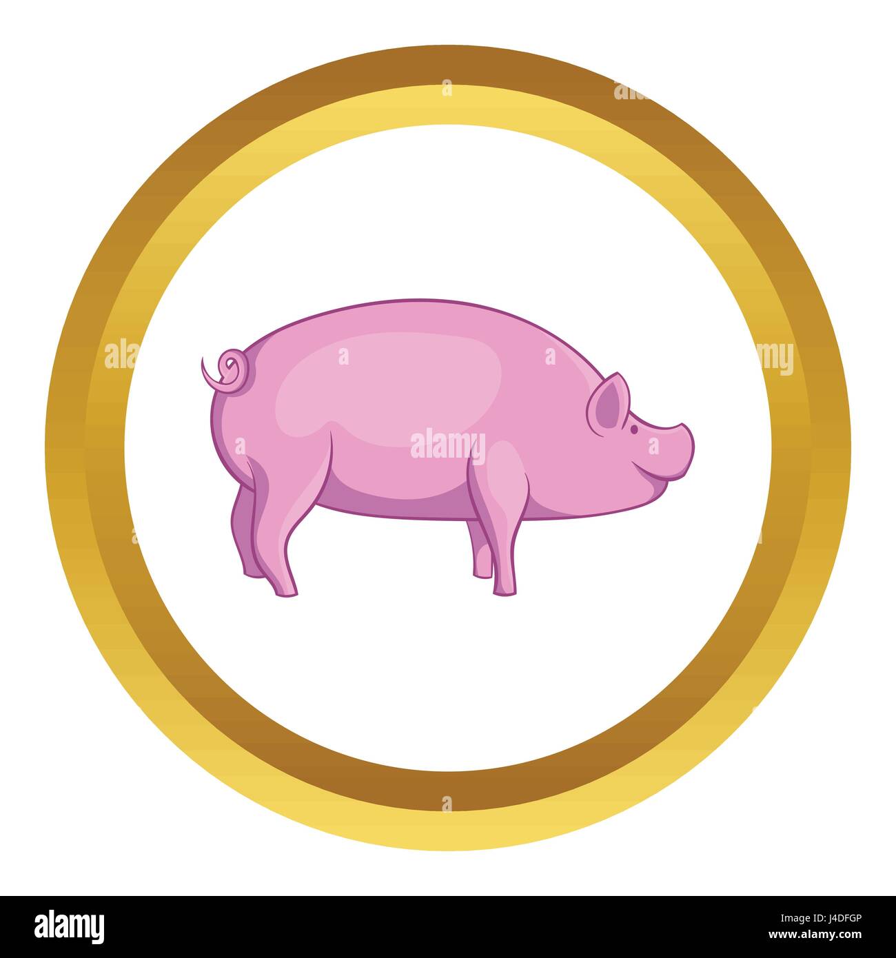 Piggy eyes Stock Vector Images - Alamy