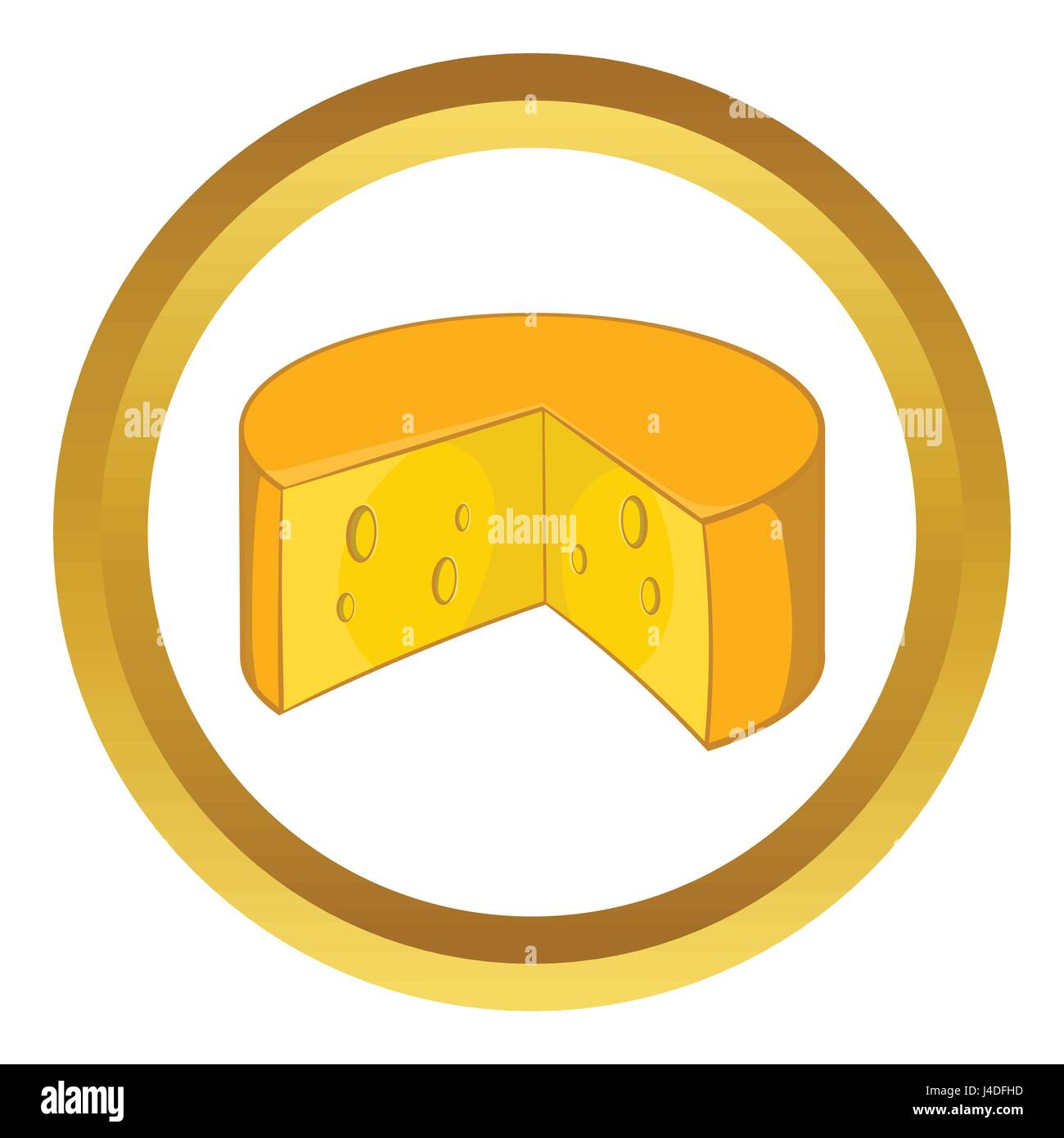 French cheese vector icon Stock Vector Image & Art - Alamy