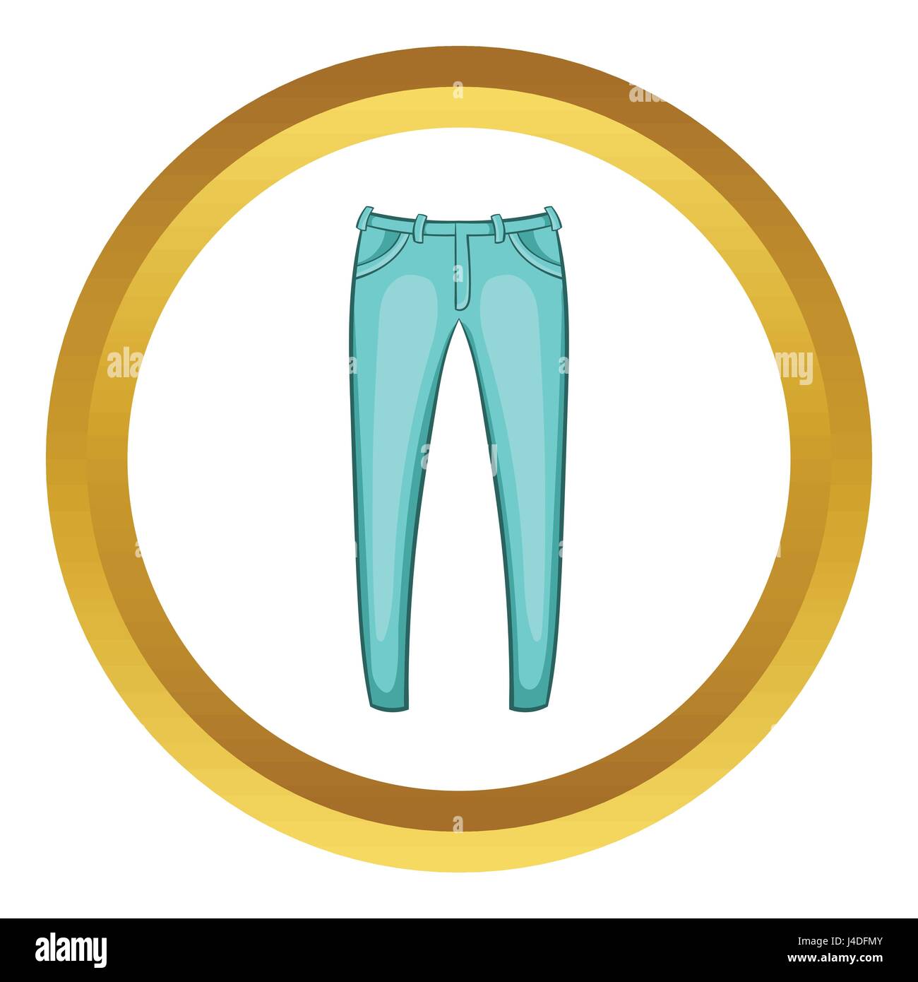 Mens jeans vector icon Stock Vector Image & Art - Alamy