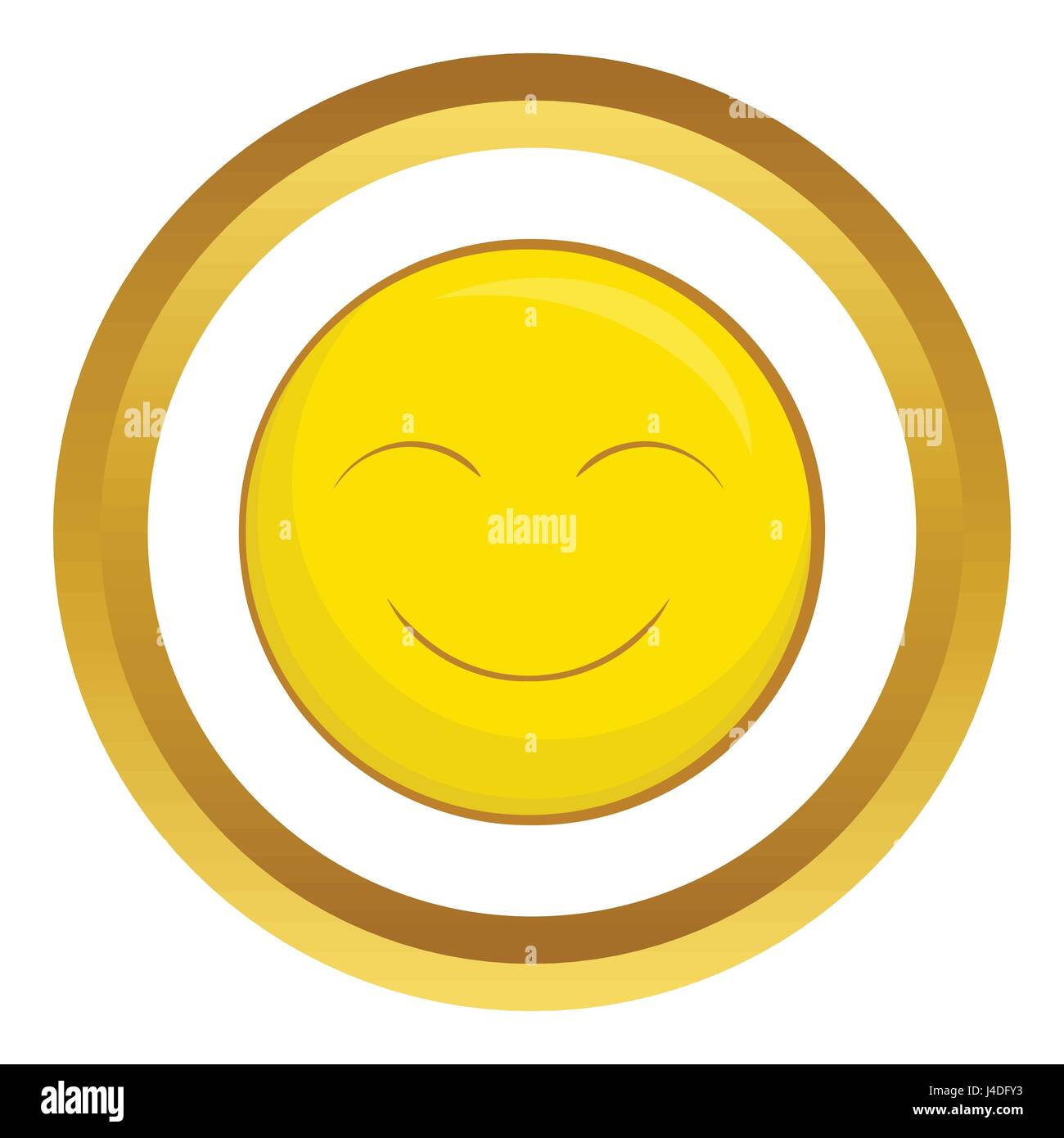 Smiley face vector icon Stock Vector Image & Art - Alamy