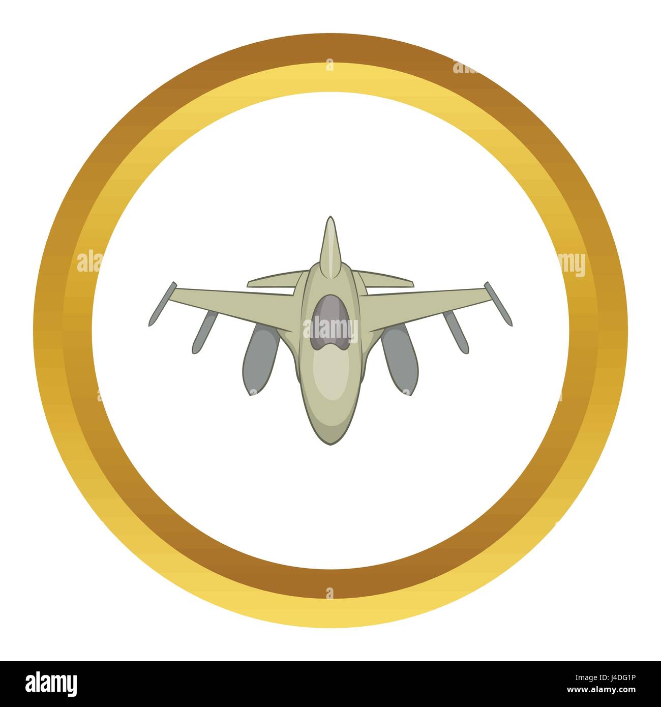 Military aircraft vector icon Stock Vector Image & Art - Alamy