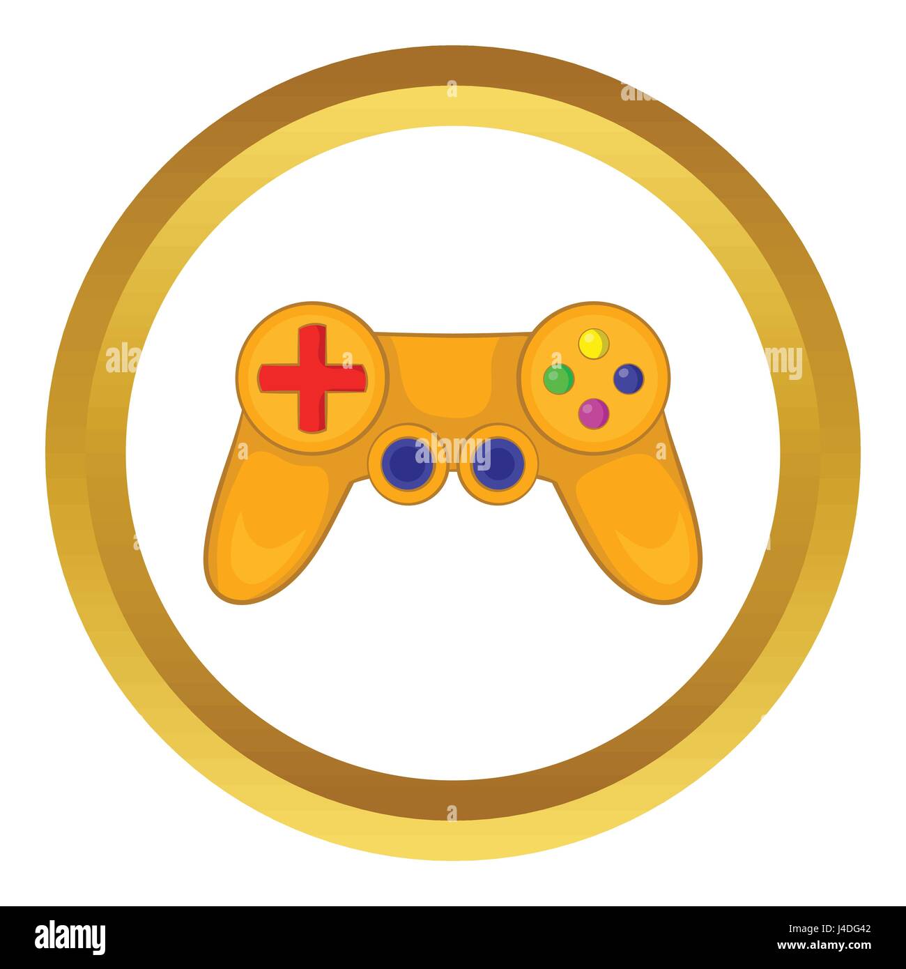 Video game controller vector icon Stock Vector Image & Art - Alamy