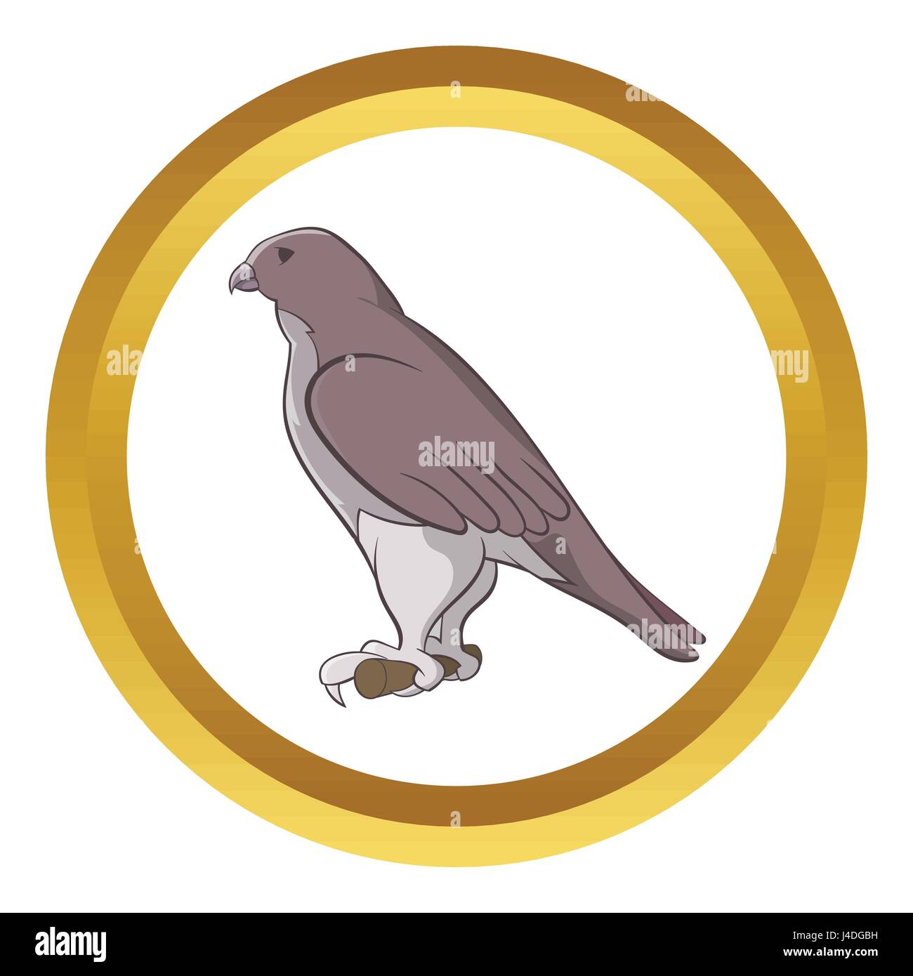 Falcon vector icon Stock Vector Image & Art - Alamy