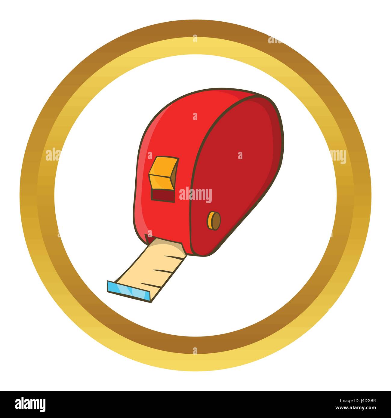 Measuring height length icon ruler Cut Out Stock Images & Pictures - Alamy