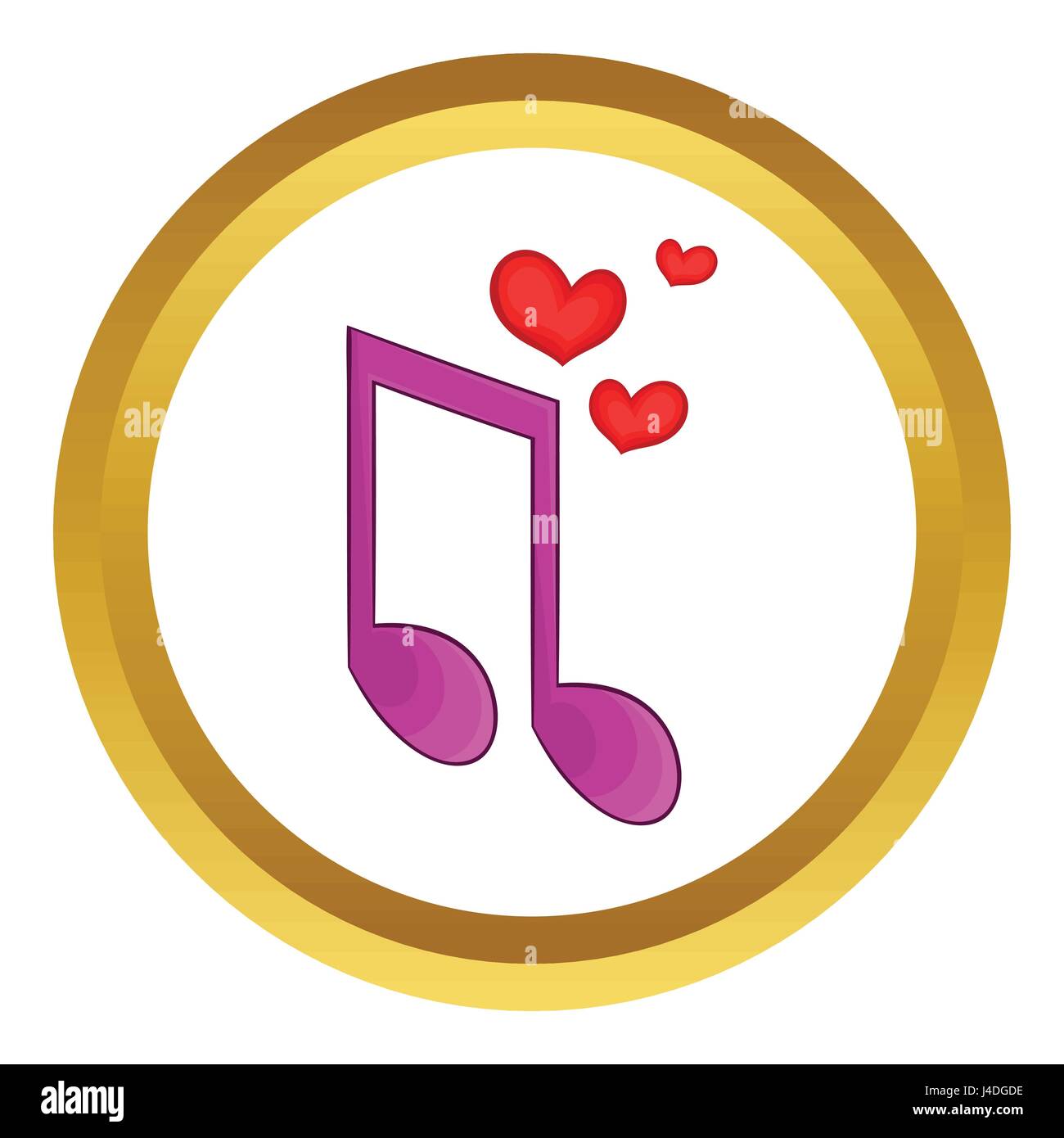 Love song vector icon Stock Vector Image & Art - Alamy