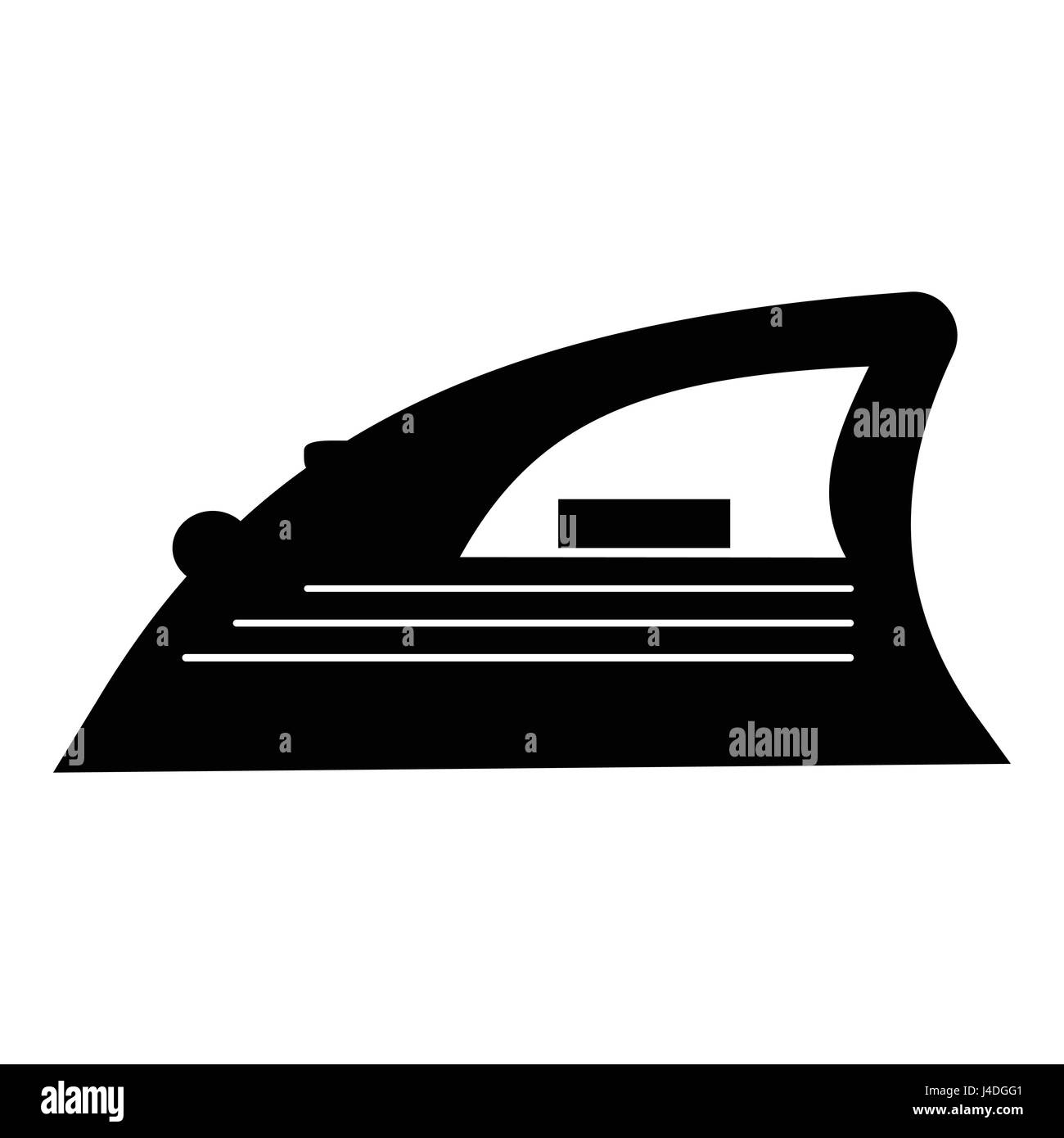 Iron icon, simple style Stock Vector Image & Art - Alamy