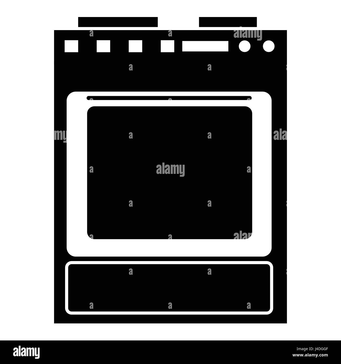 Gas stove icon, simple style Stock Vector Image & Art - Alamy