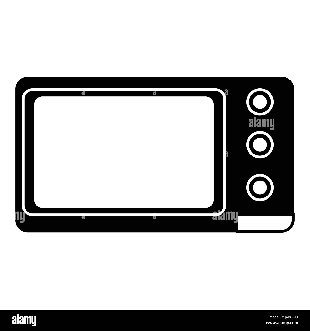 Microwave icon, simple style Stock Vector Image & Art - Alamy