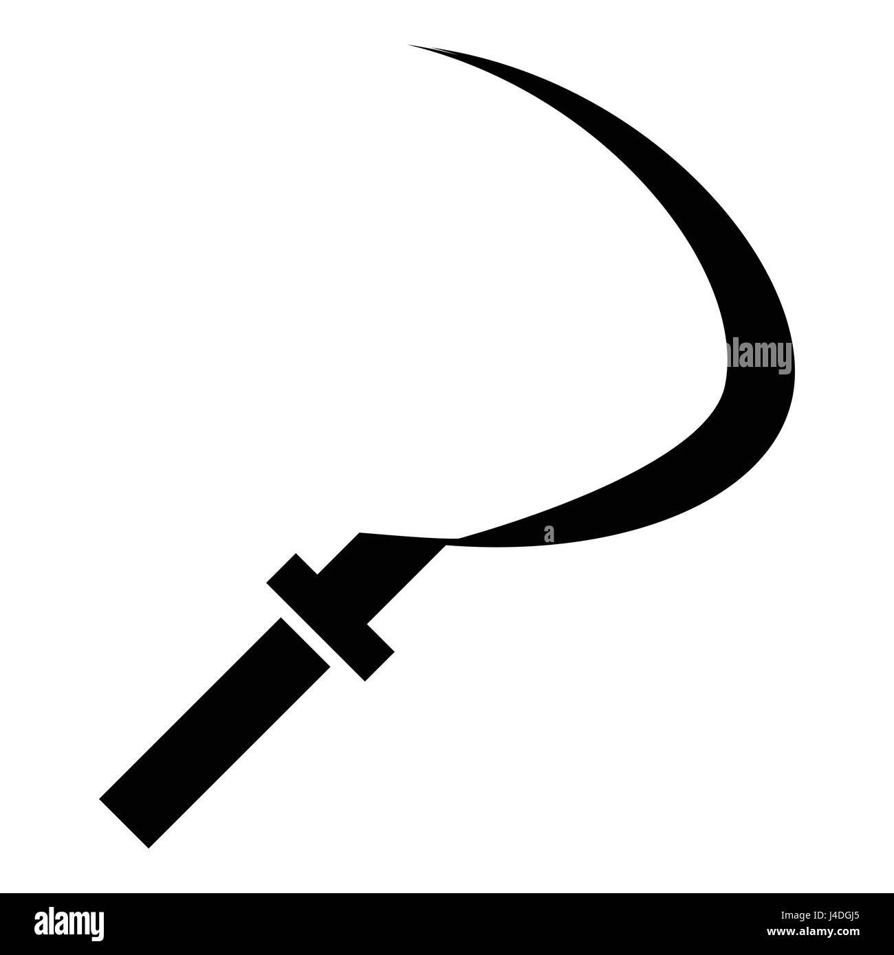 Scythe hay Black and White Stock Photos & Images - Alamy