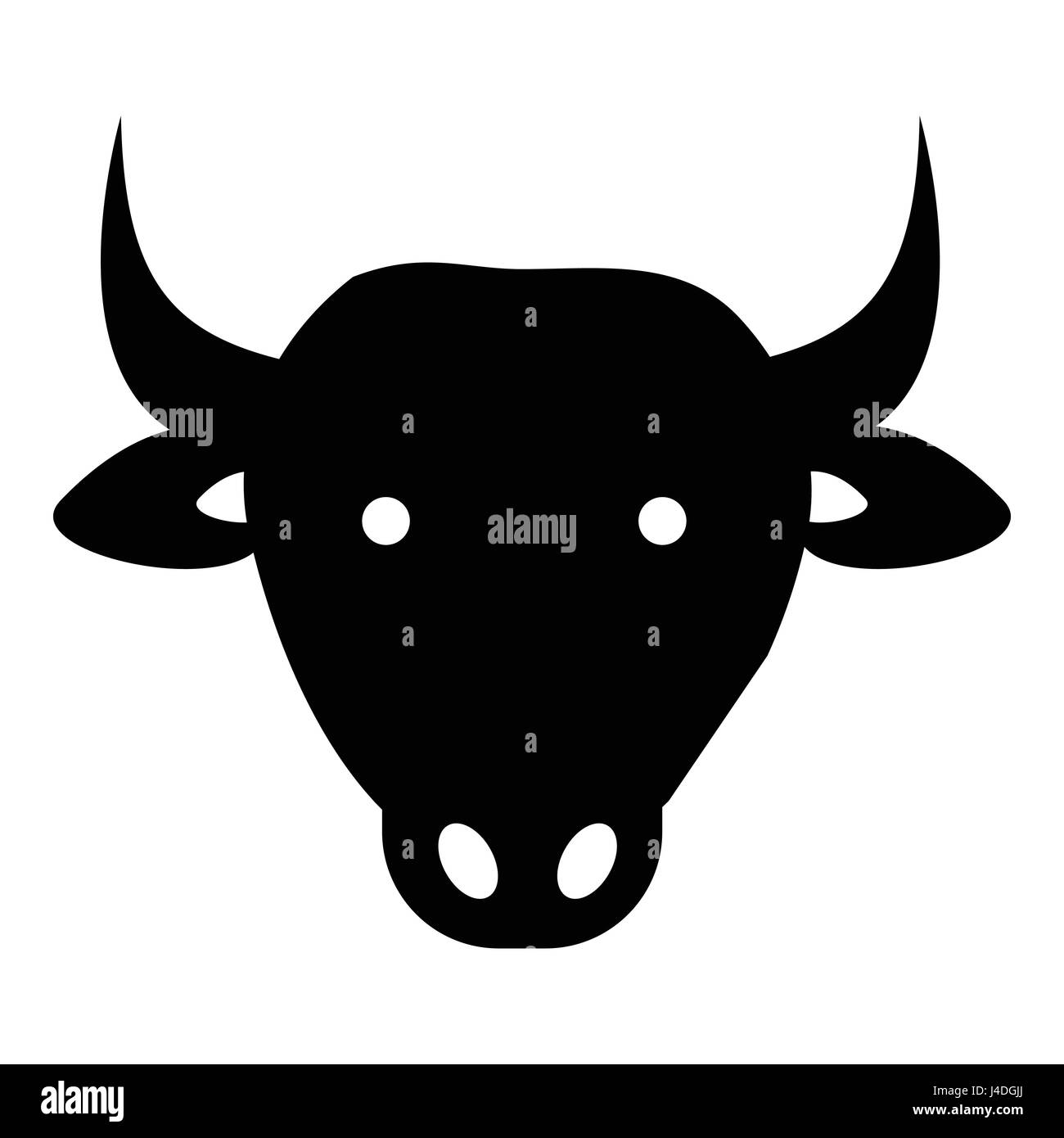 Cow icon, simple style Stock Vector Image & Art - Alamy