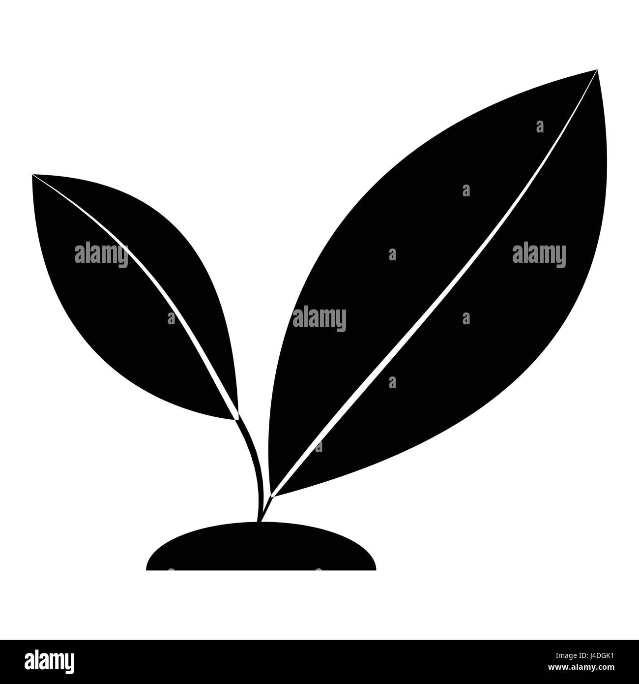 Sprout icon, simple style Stock Vector Image & Art - Alamy
