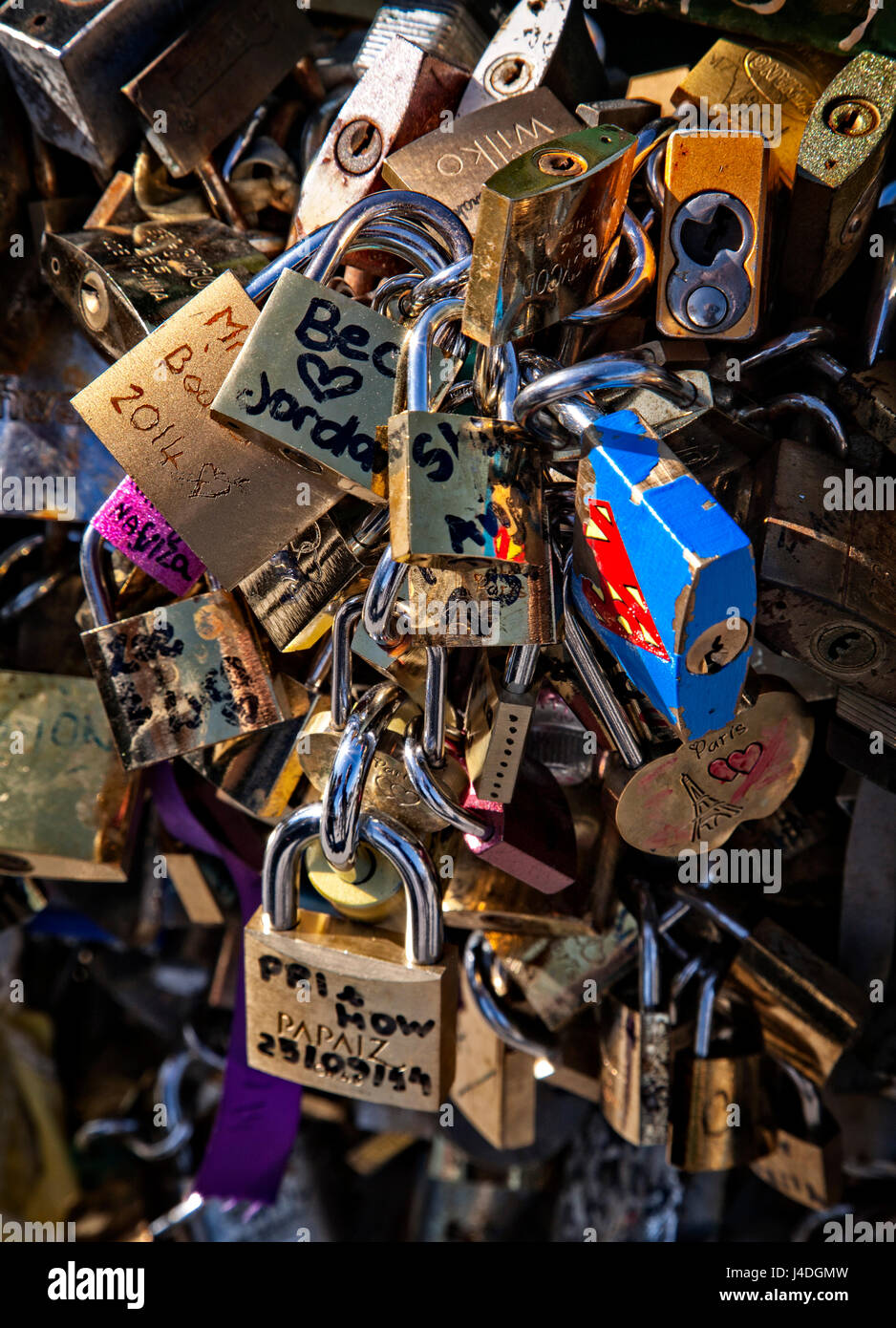 Good luck locks hi-res stock photography and images - Alamy