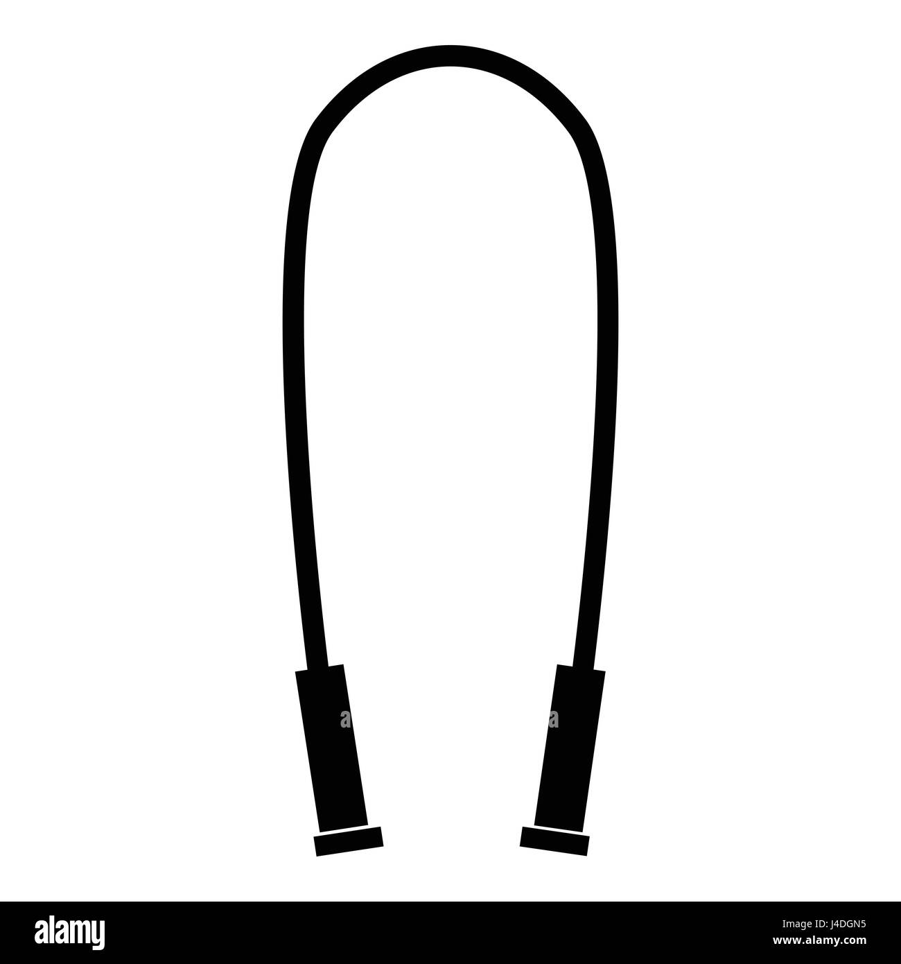 Jump rope icon, simple style Stock Vector Image & Art - Alamy