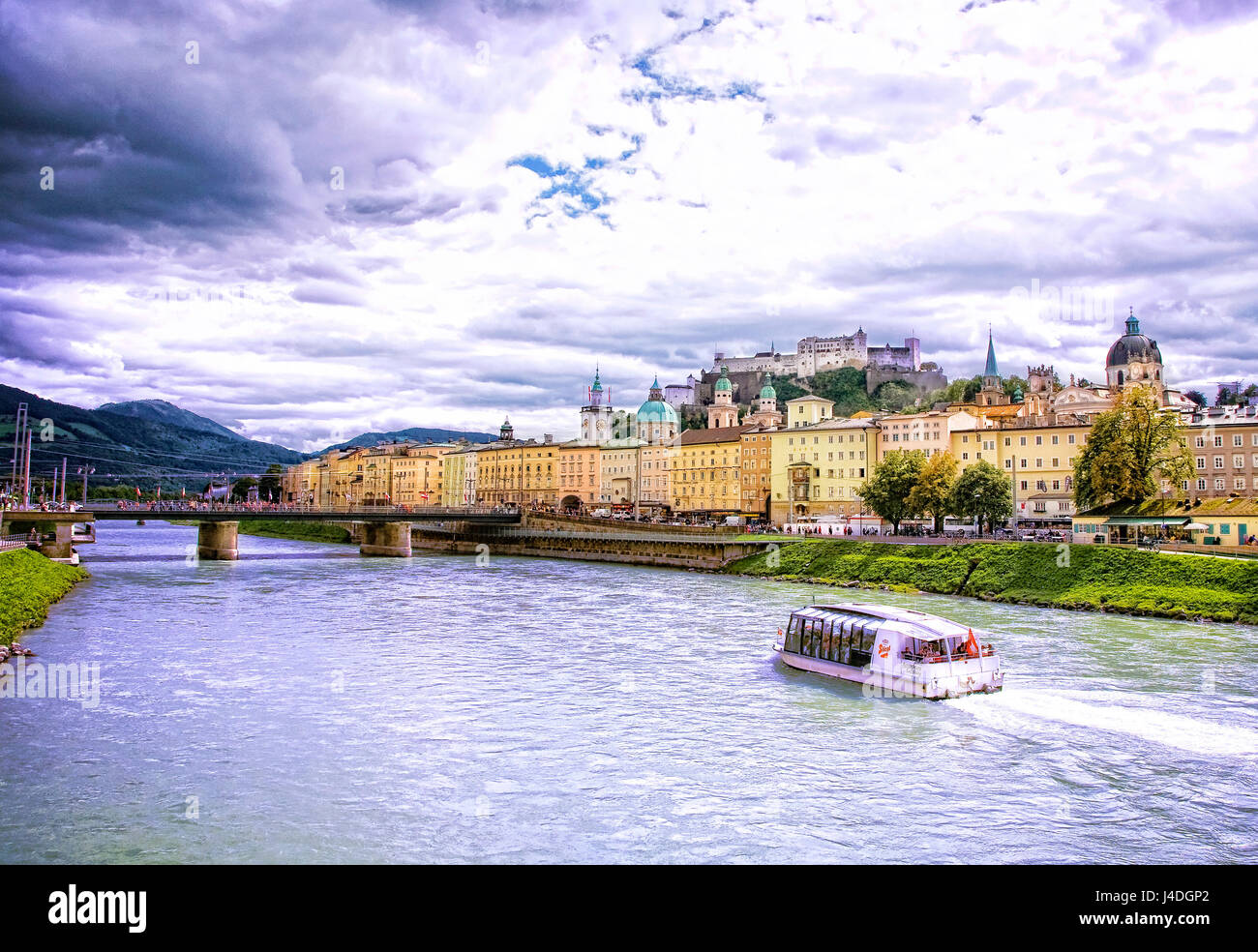 Salzach river and cityscape hi-res stock photography and images - Alamy