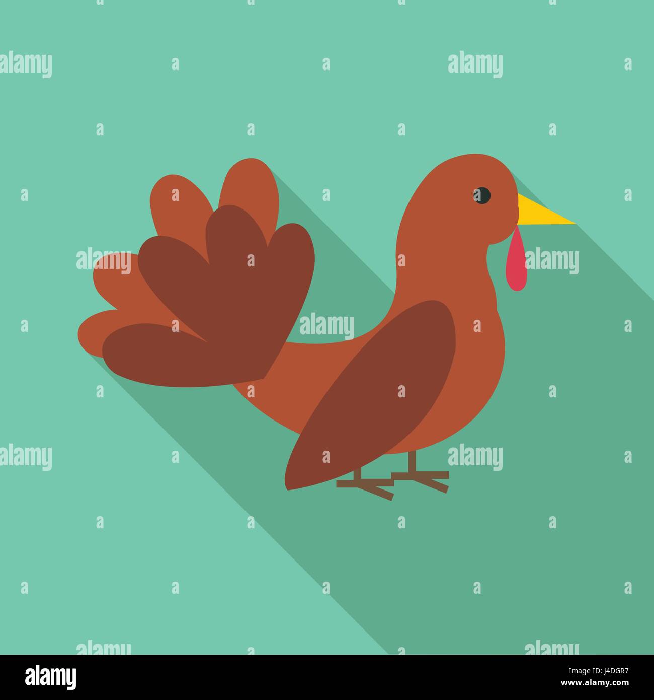 Male turkey farm Stock Vector Images - Alamy