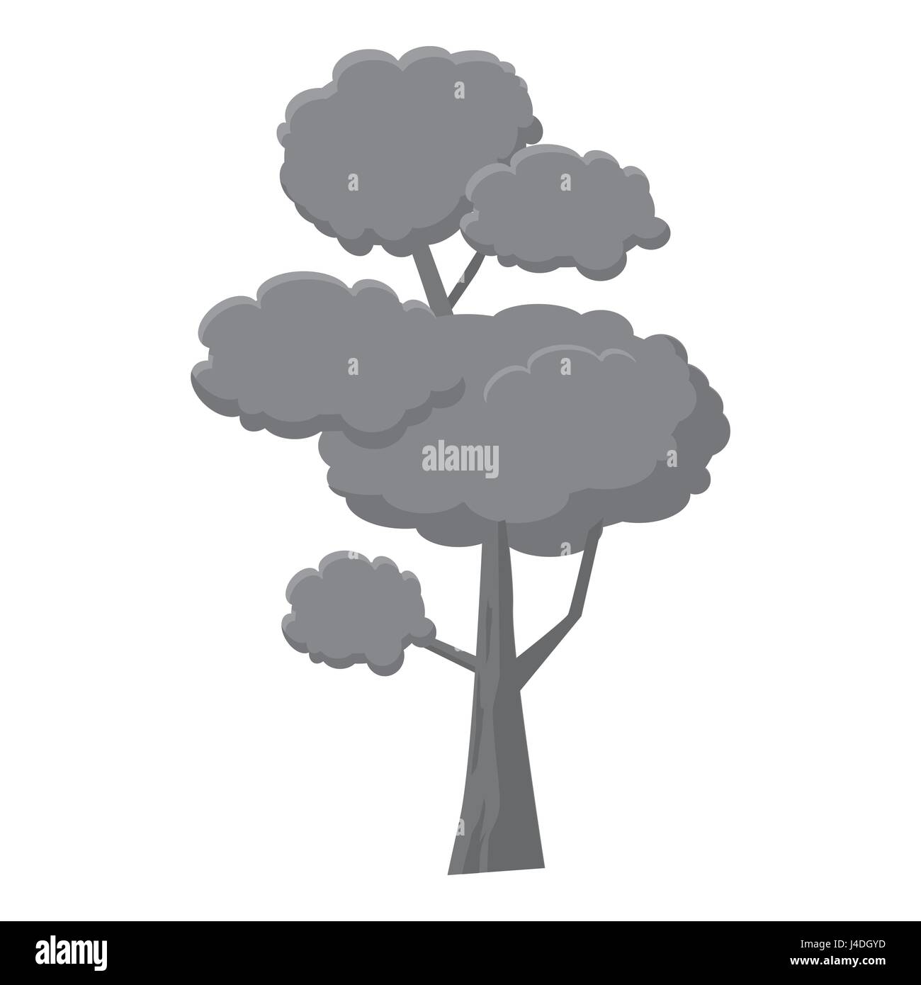 Gray tree bark Stock Vector Images - Alamy