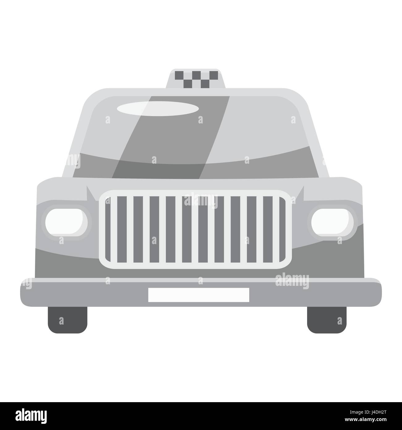 Taxi car icon, gray monochrome style Stock Vector Image & Art - Alamy