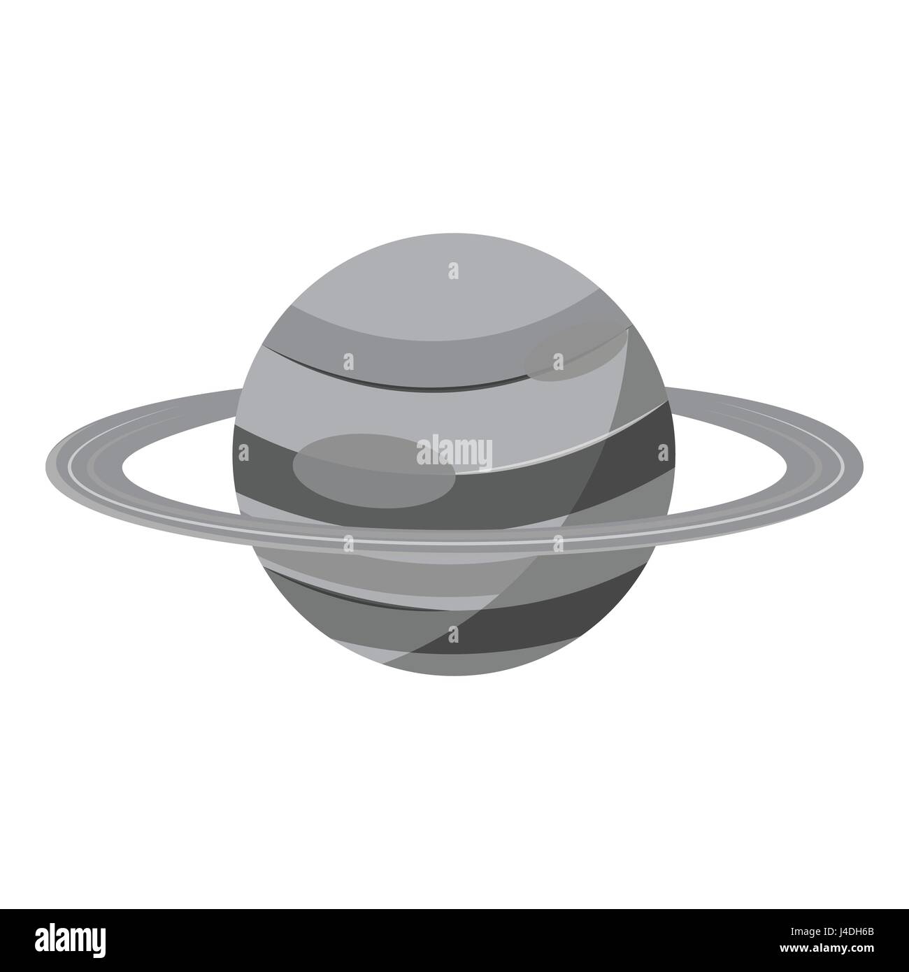 Saturn planet icon, gray monochrome style Stock Vector Image & Art - Alamy