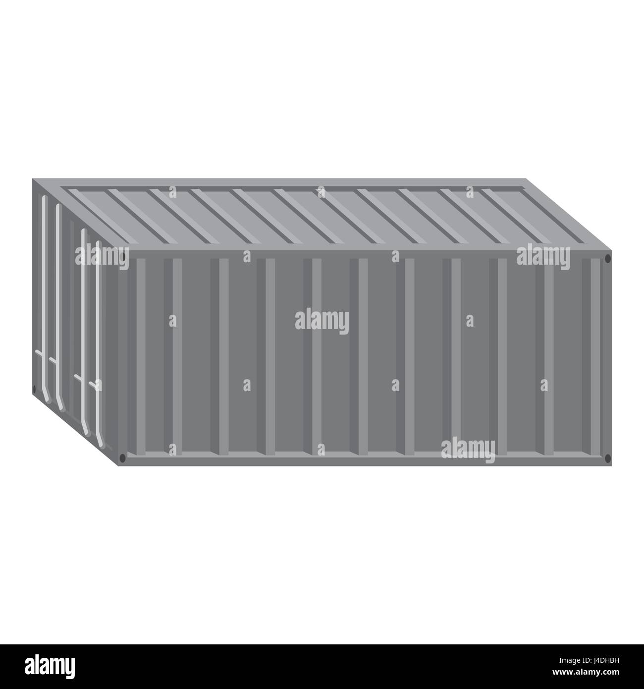 Containers icon, gray monochrome style Stock Vector Image & Art - Alamy
