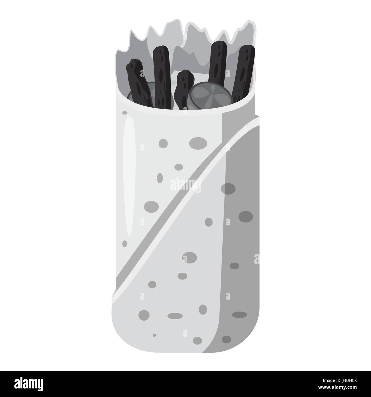 Pita icon, gray monochrome style Stock Vector Image & Art - Alamy