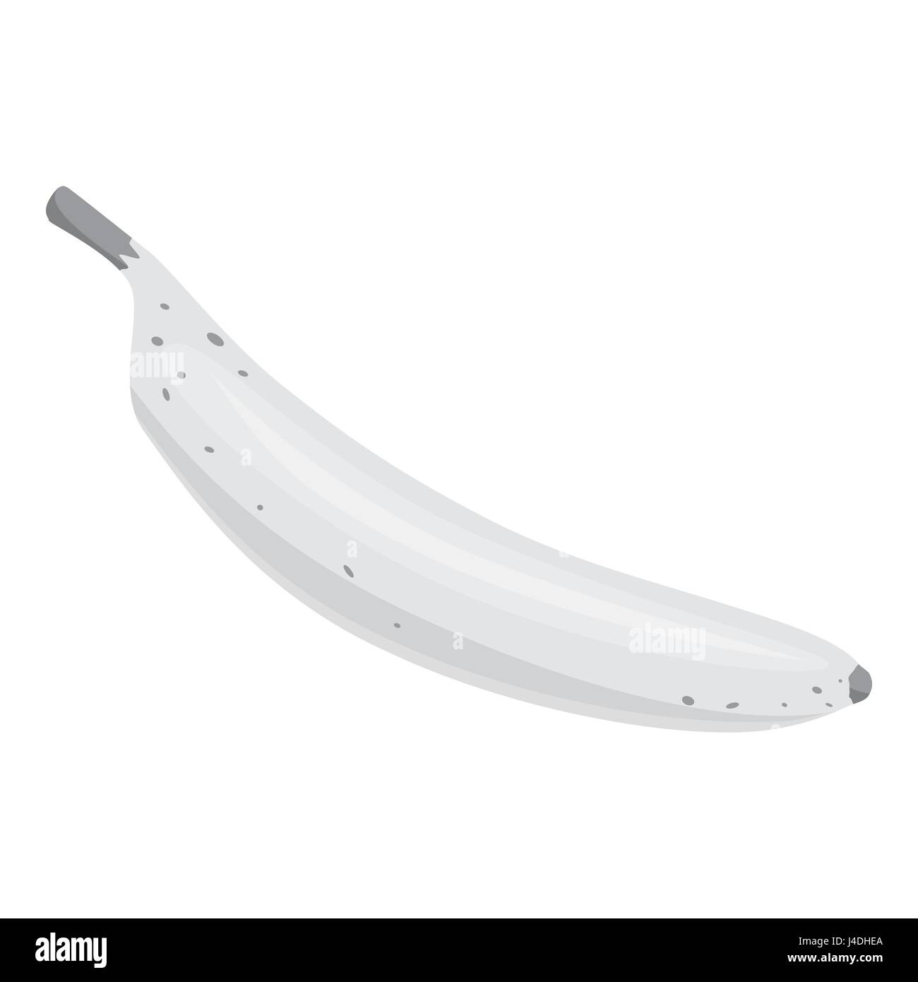 Banana icon, gray monochrome style Stock Vector Image & Art - Alamy