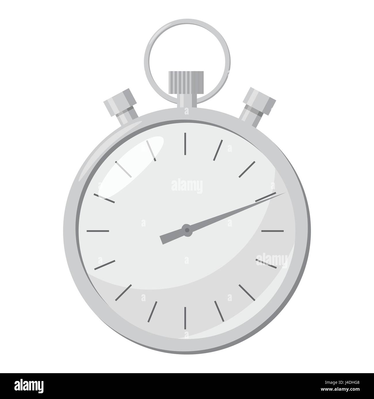Stopwatch icon, gray monochrome style Stock Vector Image & Art - Alamy