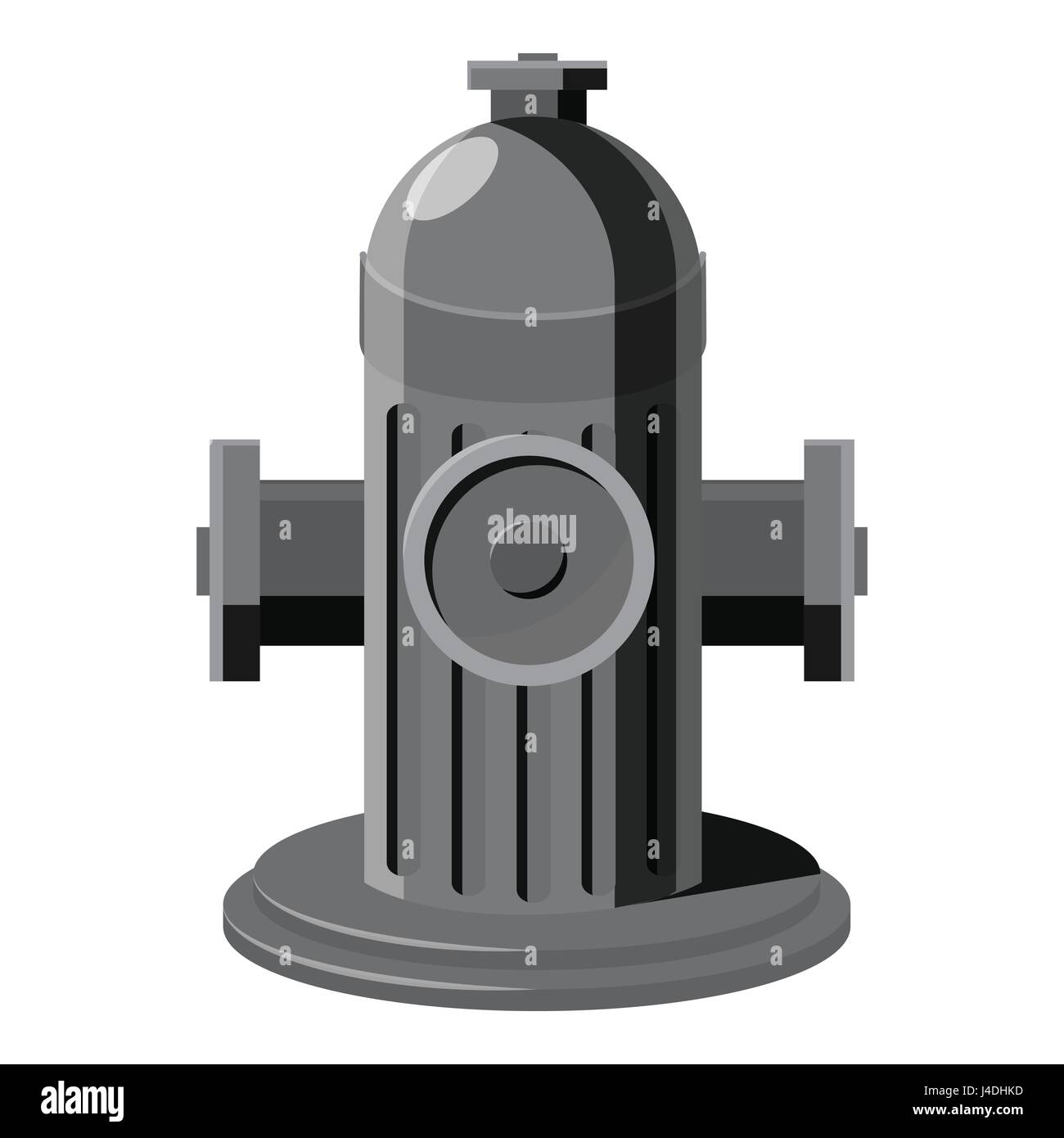 Fire hydrant icon, gray monochrome style Stock Vector Image & Art - Alamy