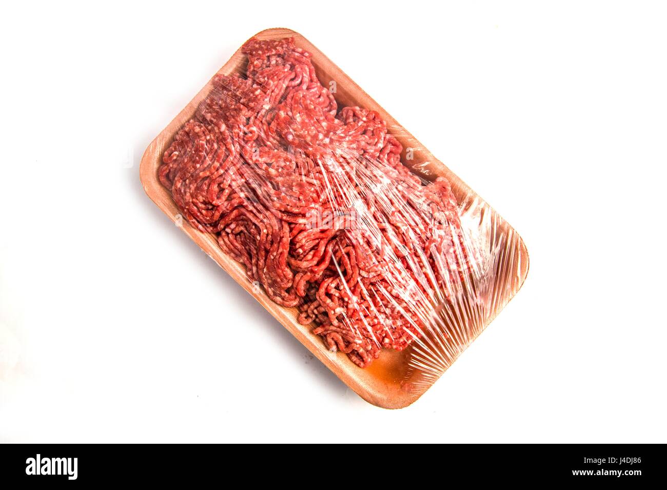 Packet of beef mince Cut Out Stock Images & Pictures - Alamy