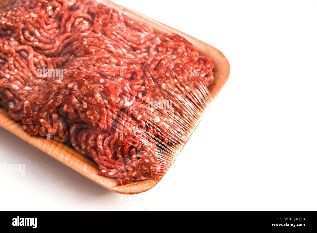Beef mince, pork mince pictures, white background, pakette mince with ...