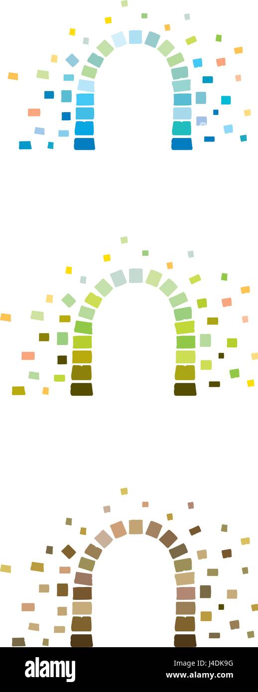 Gate archway Stock Vector Images - Alamy