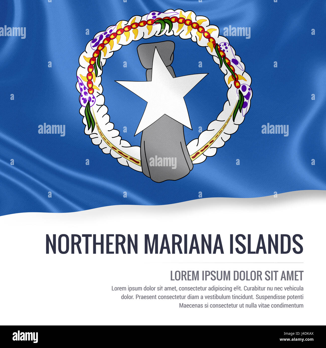 Saipan flag hi-res stock photography and images - Alamy