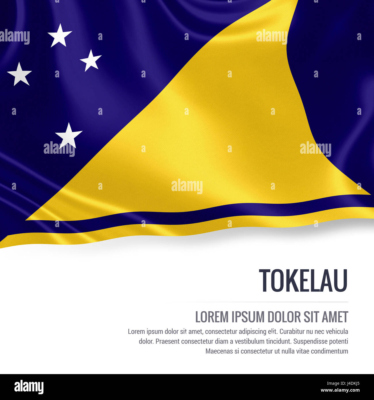 Tokelau flag name country hi-res stock photography and images - Alamy