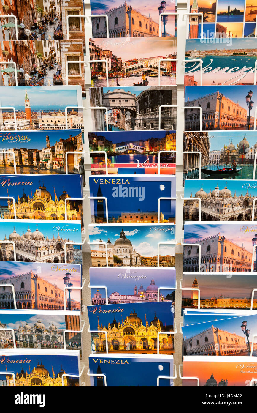 Souvenir shop display of postcards hi-res stock photography and images ...