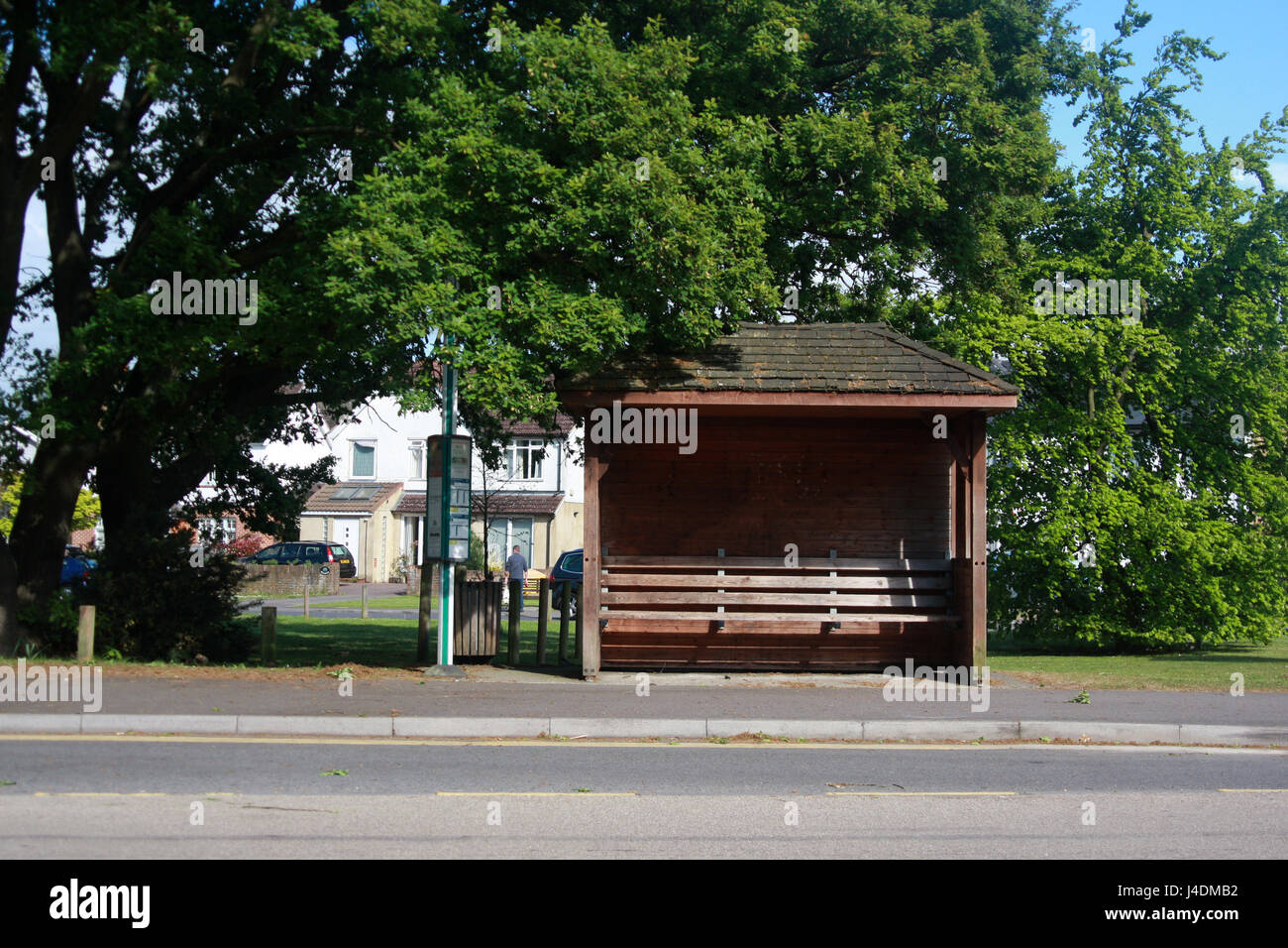 BUS STOP COUNTRY Stock Photo - Alamy