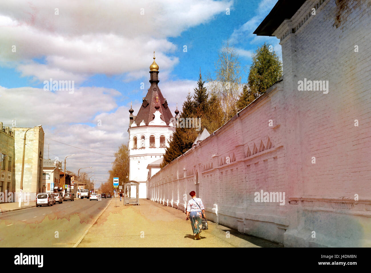Russian orthodox epiphany cathedral hi-res stock photography and images ...