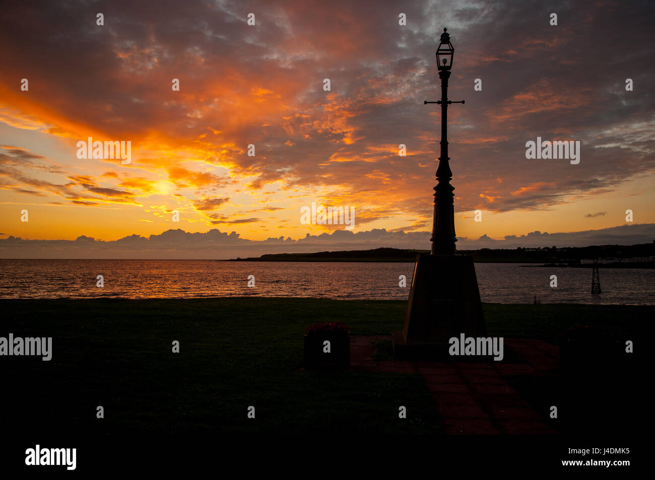 Sunrise Larne Harbour County Antrim Northern Ireland Stock Photo - Alamy
