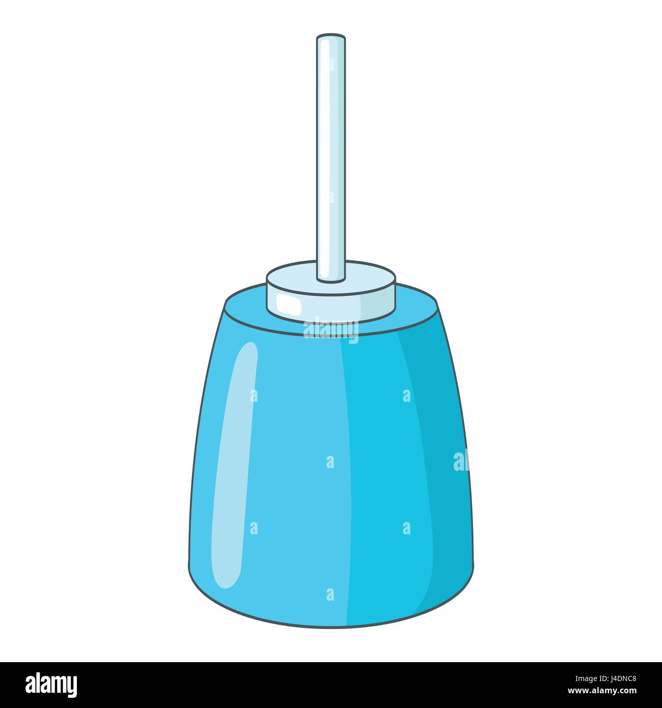 Blue ceiling lamp icon, cartoon style Stock Vector Image & Art - Alamy