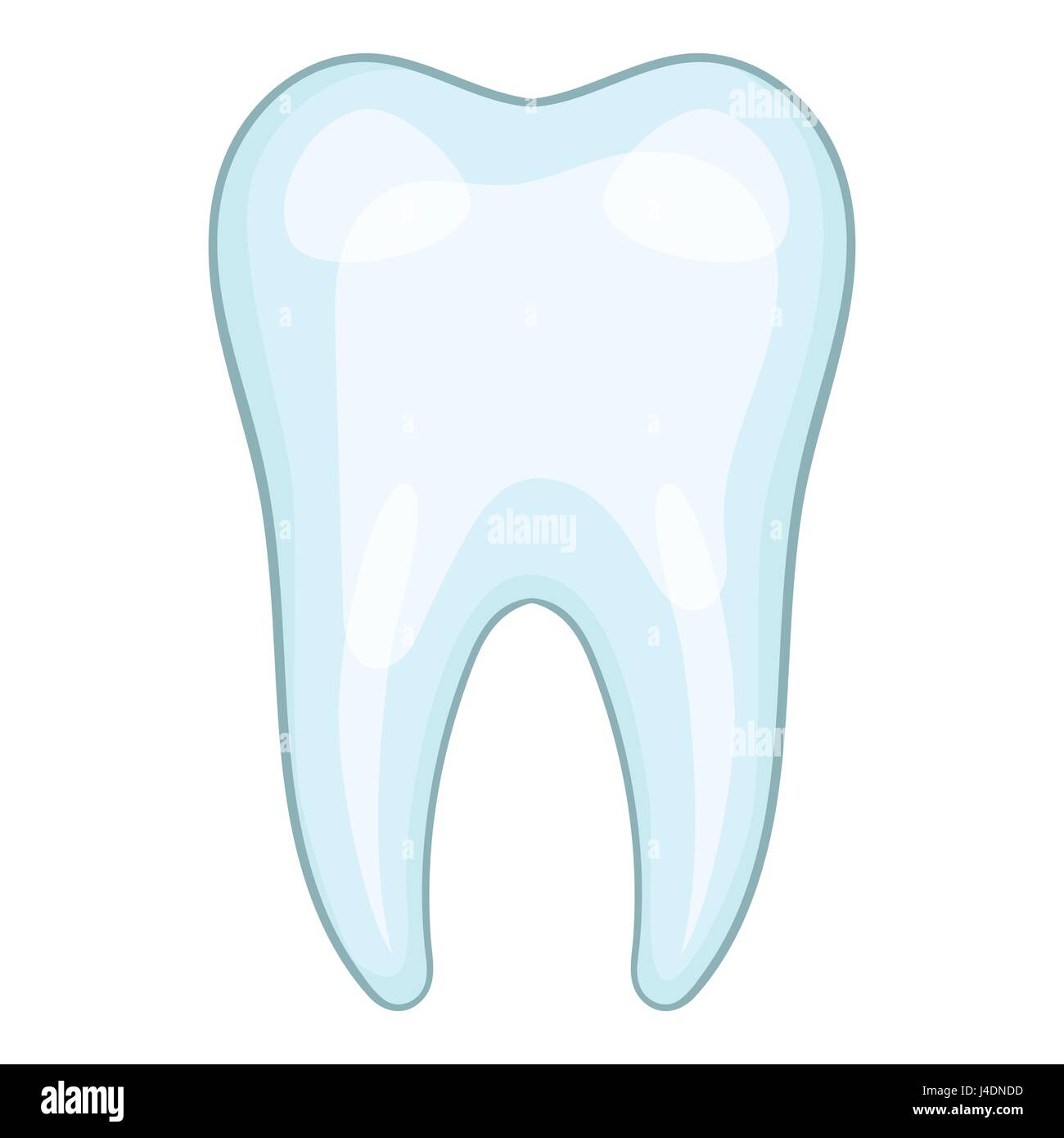 Tooth icon, cartoon style Stock Vector Image & Art - Alamy