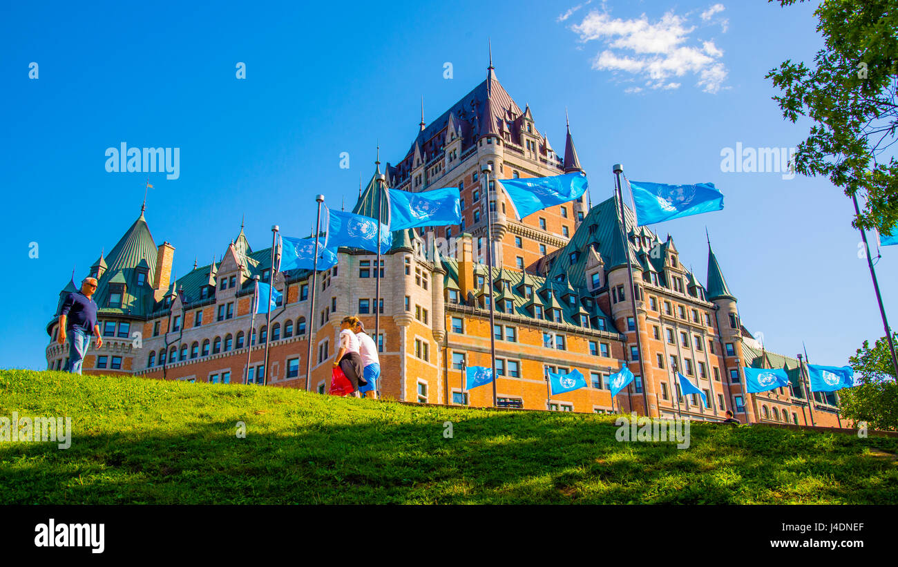 Frontenac castle hi-res stock photography and images - Alamy