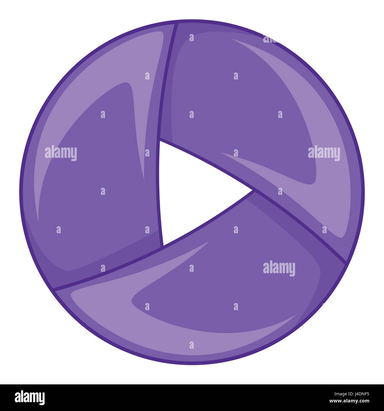 Color camera shutter icon, cartoon style Stock Vector Image & Art - Alamy