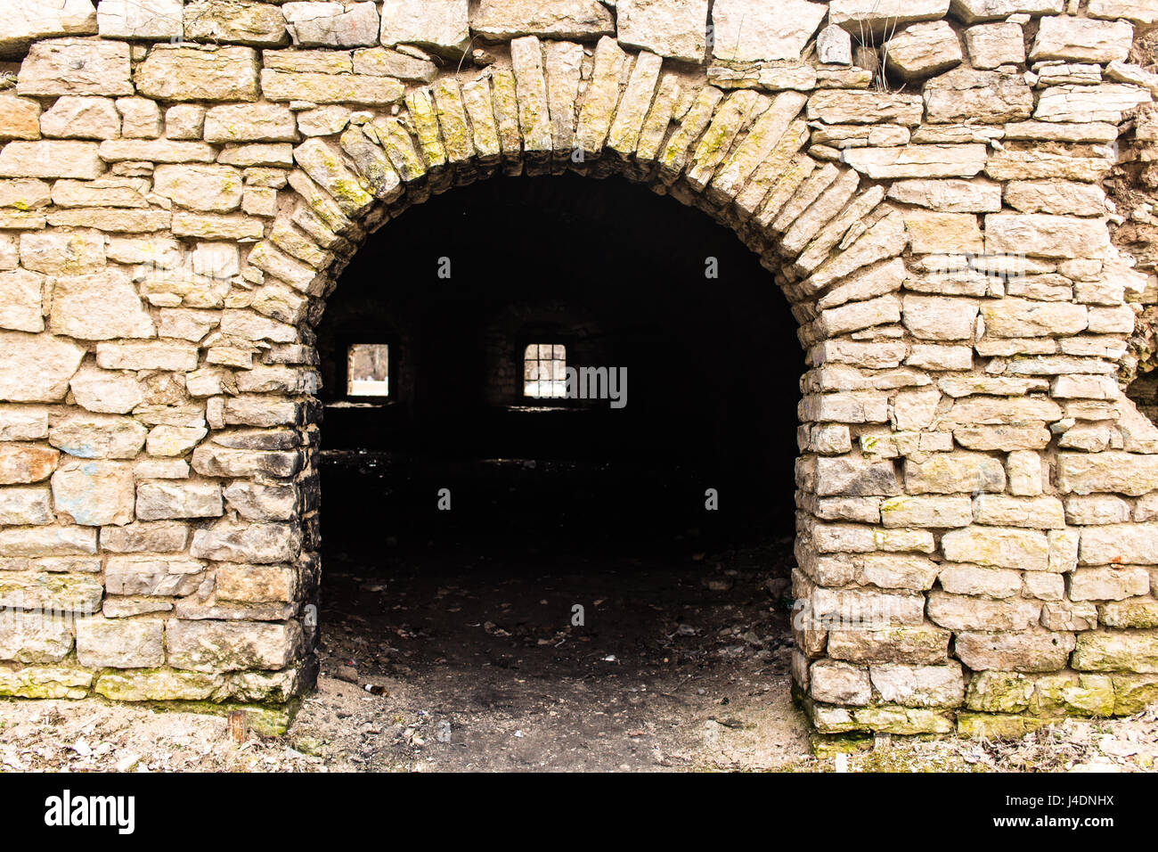 Gate opening to the castle hi-res stock photography and images - Alamy