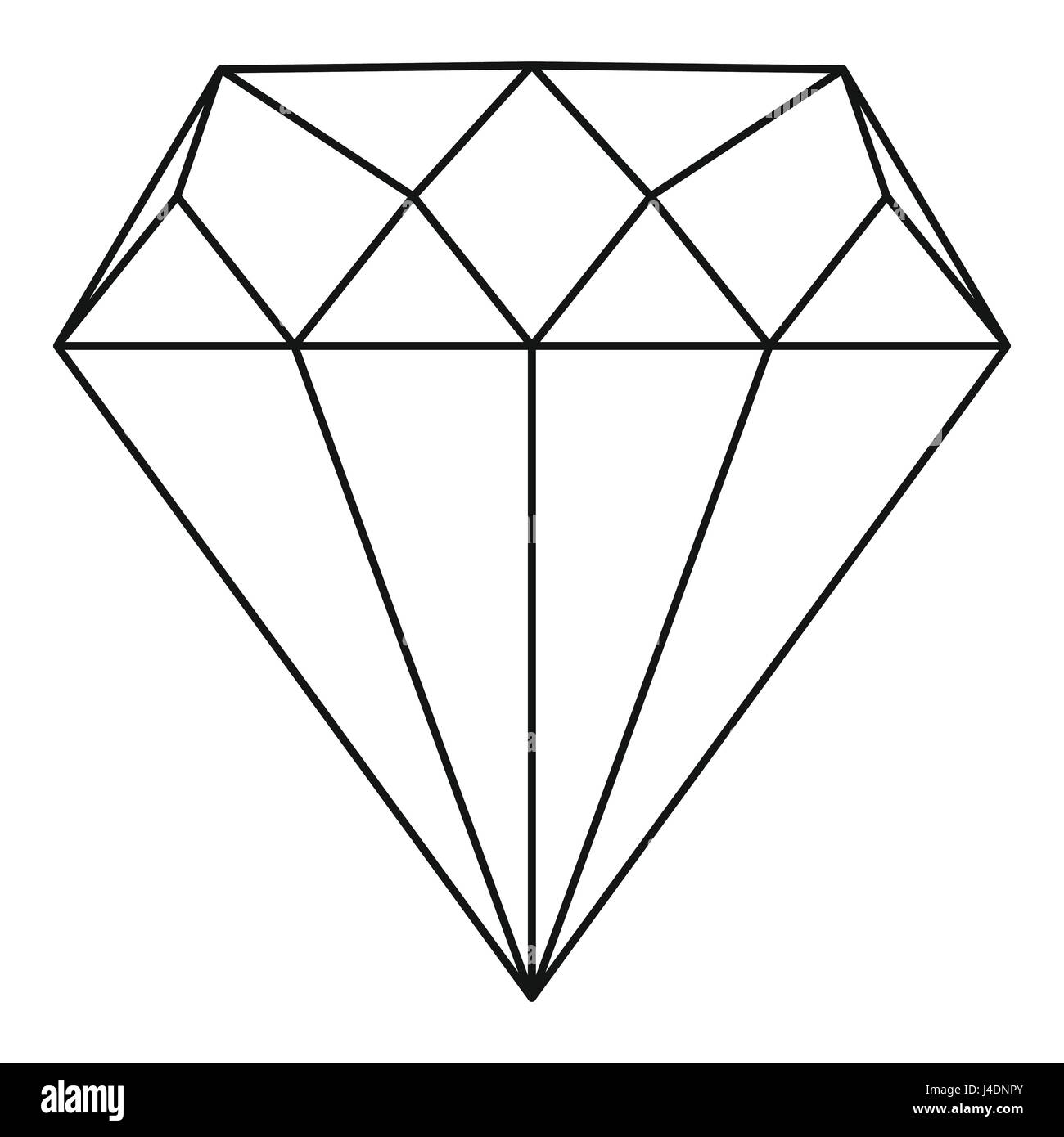 Diamond shaped glass Black and White Stock Photos & Images - Alamy