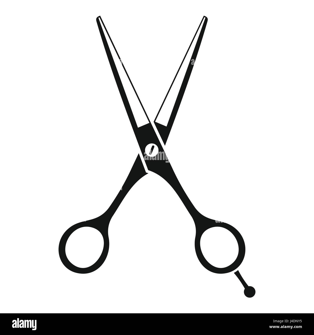 Scissors icon, simple style Stock Vector Image & Art - Alamy