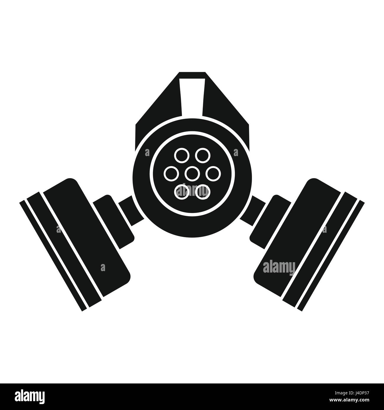 Gas mask icon, simple style Stock Vector Image & Art - Alamy