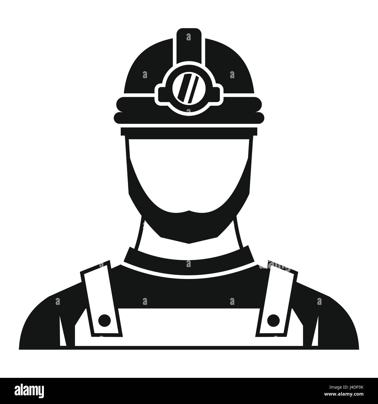 Old style miner Stock Vector Images - Alamy