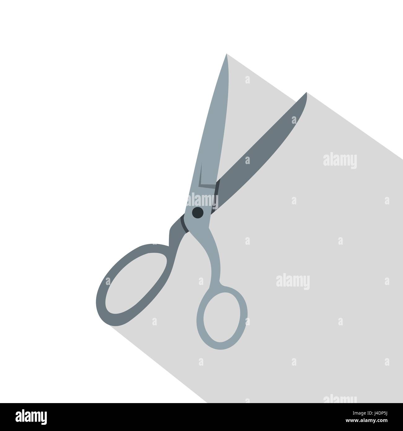 Sewing scissors icon, flat style Stock Vector Image & Art - Alamy