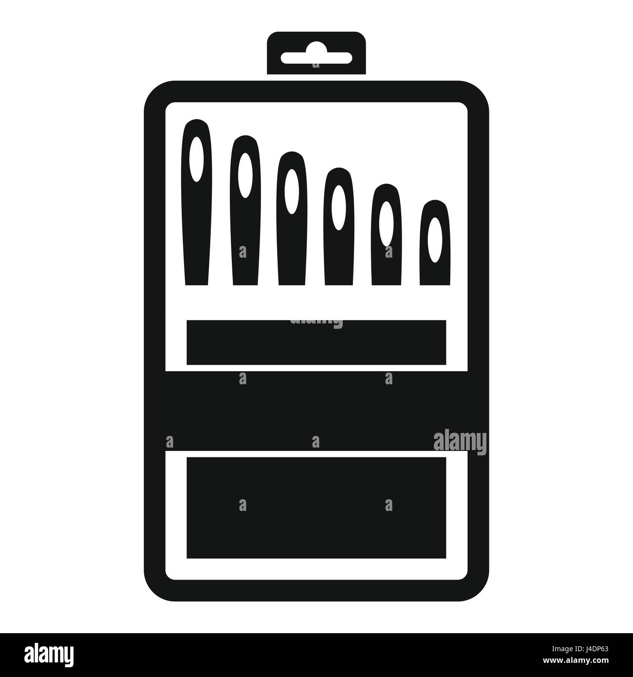 Set of needles icon, simple style Stock Vector Image & Art - Alamy